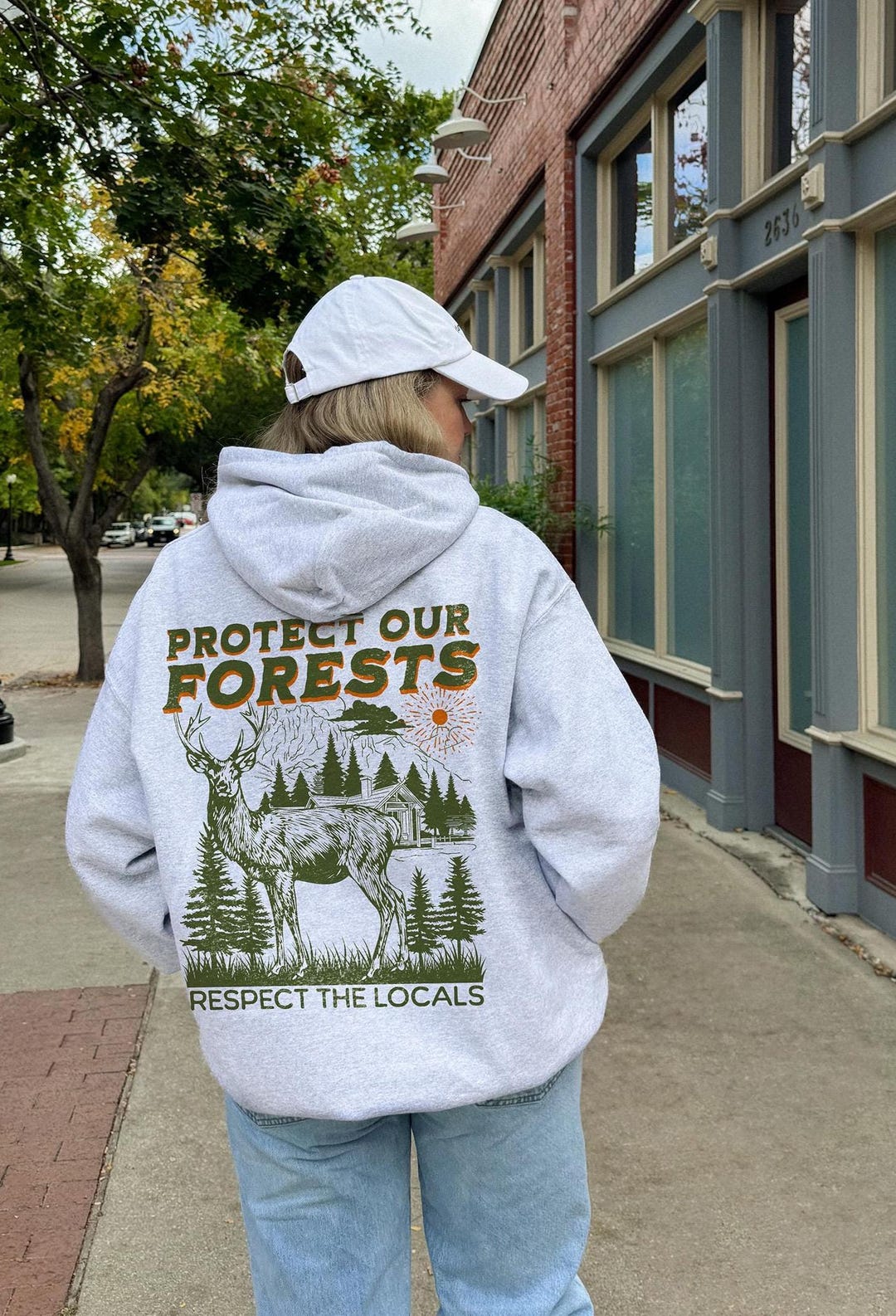 Protect Our Forests Hoodie Respect the Locals Hoodie Environmental ...