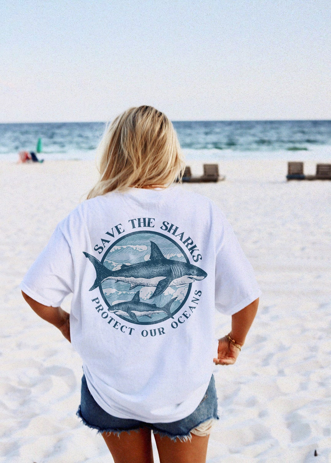 Save The Sharks Shirt Protect Our Oceans Shirt Salted Granola Shirt