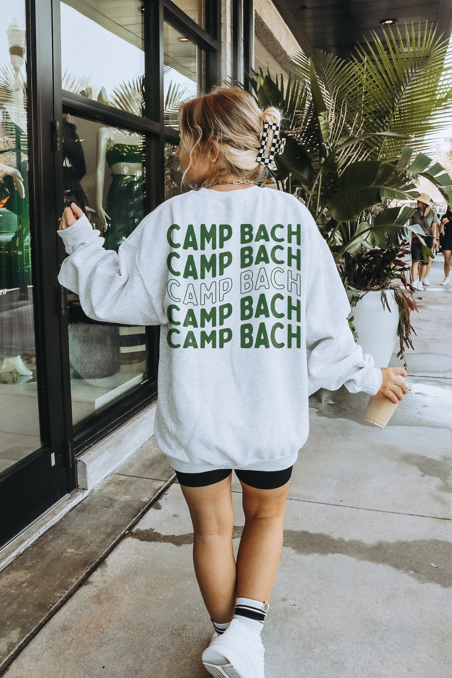 Camp Bachelorette Sweatshirts Camp Bach Crew Summer Camp Bach Crewneck ...