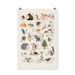 Woodland Alphabet Poster Woodland Nursery Decor Educational Posters ...
