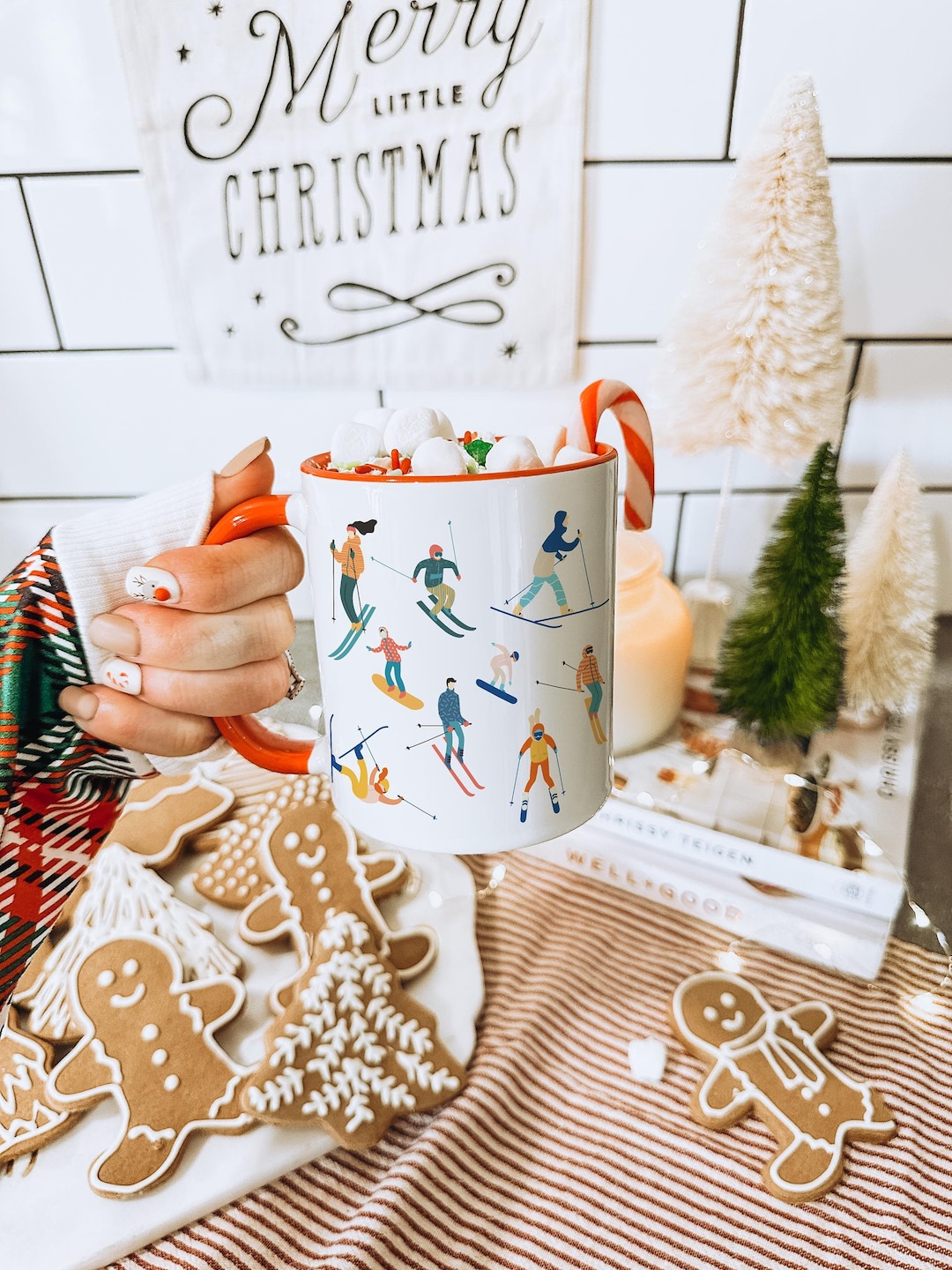 Skiing Mug Apres Ski Mug Ski Mug Ski Bachelorette Favors Ski Themed ...