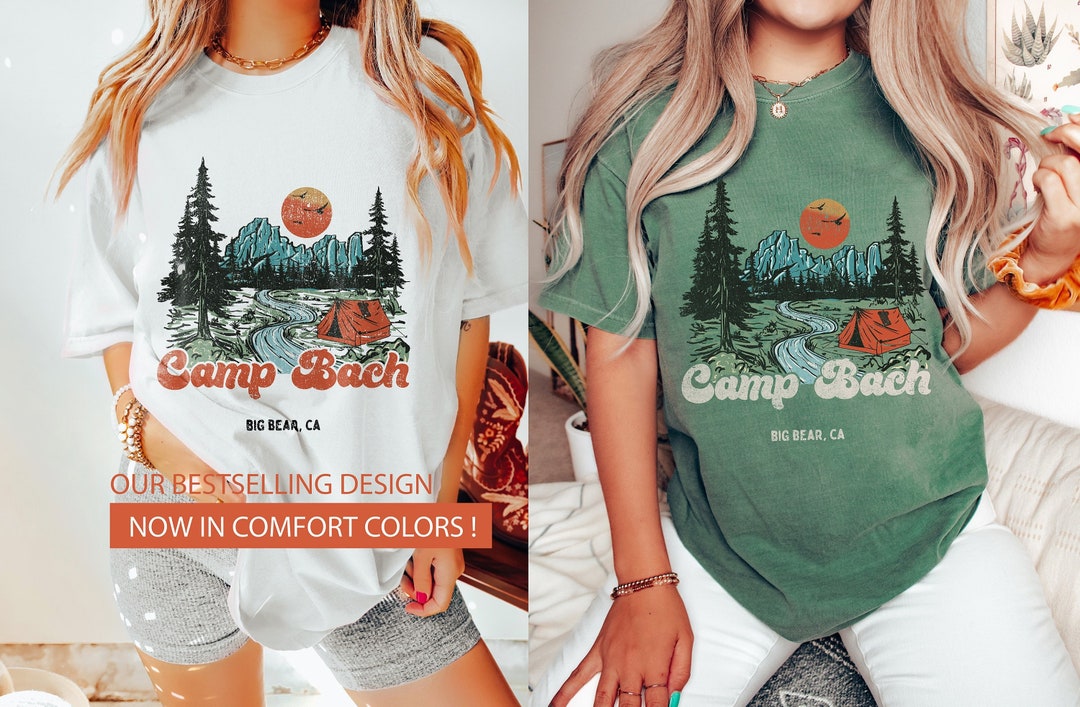 Retro Camp Bachelorette Shirts Custom Bachelorette Party Shirts Custom ...