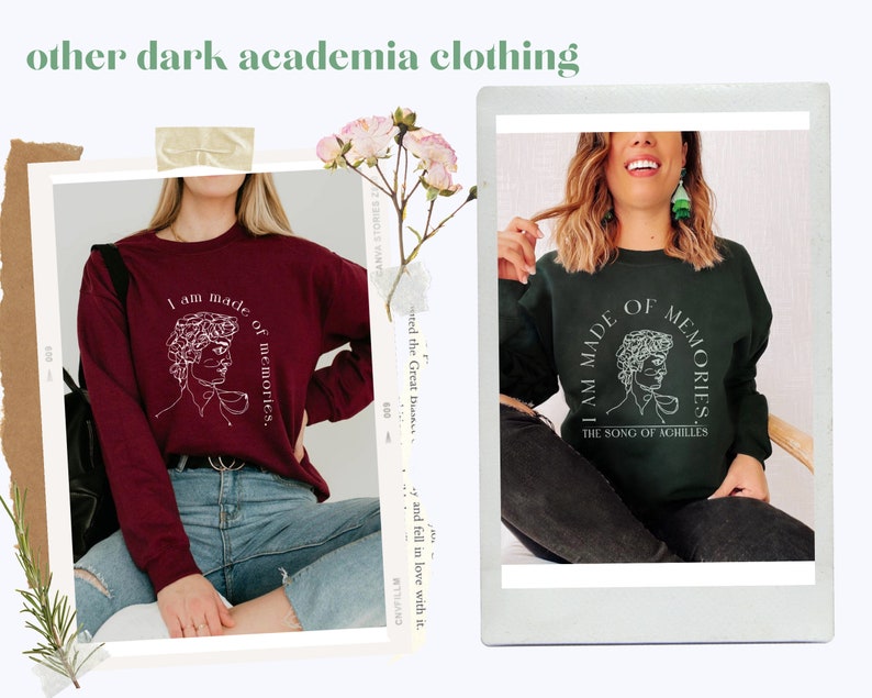 The Song of Achilles Tote Bag TSOA Bag I Am Made of Memories | Etsy