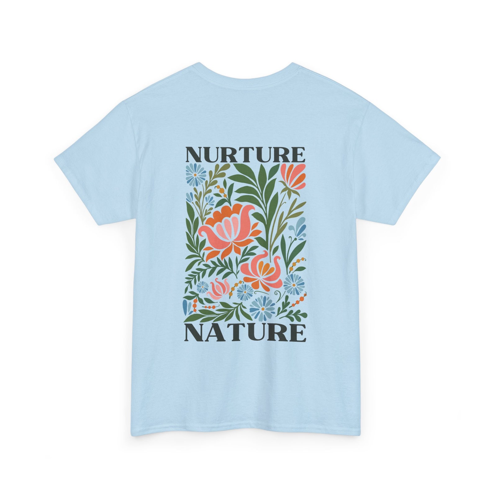 Nurture Nature Shirt Wildflower Shirt Granola Girl Shirt Pressed Flower ...