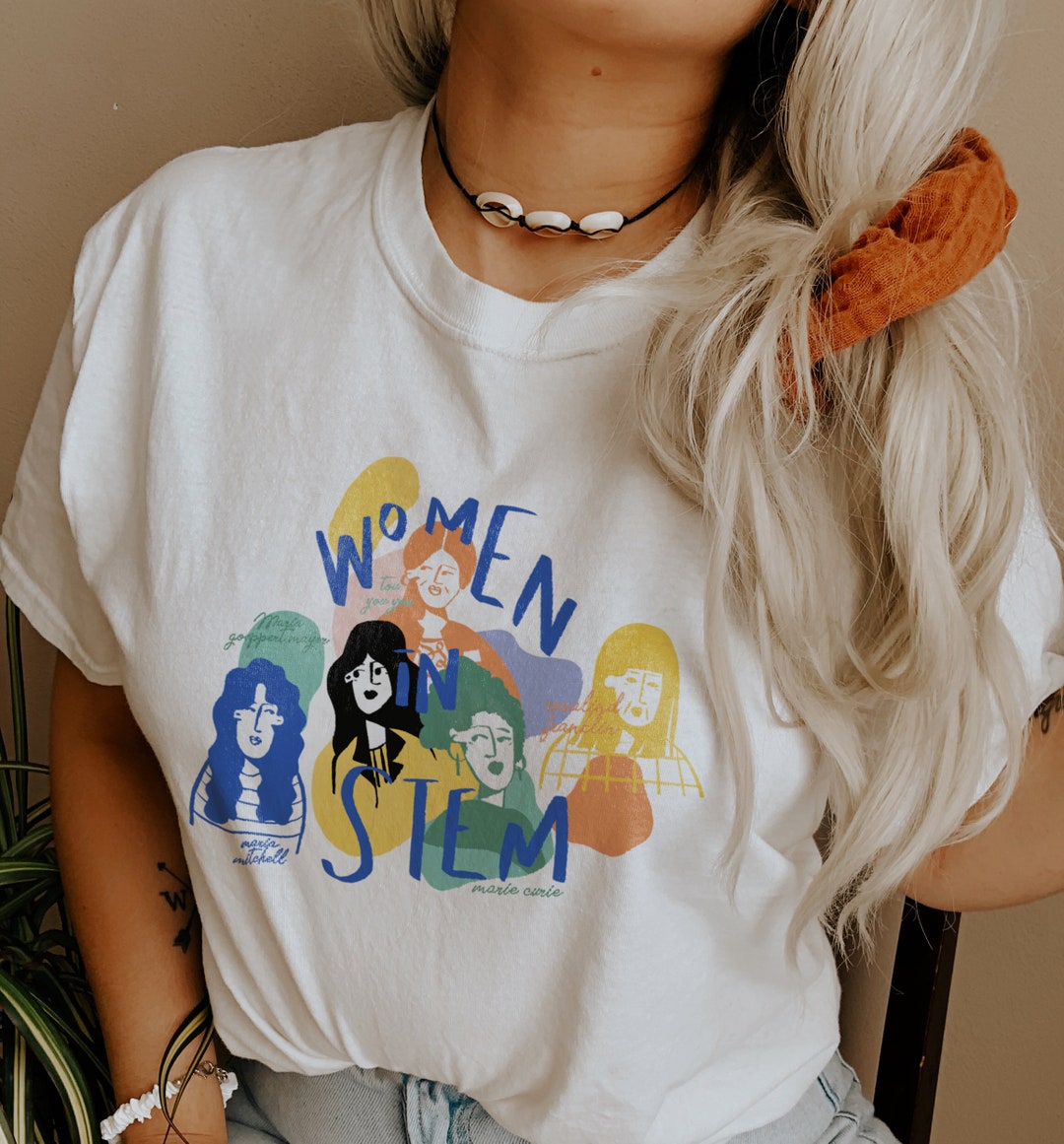 Women in Stem Shirt Steminist Shirt Stem Shirt Science Shirt Phd Shirt ...