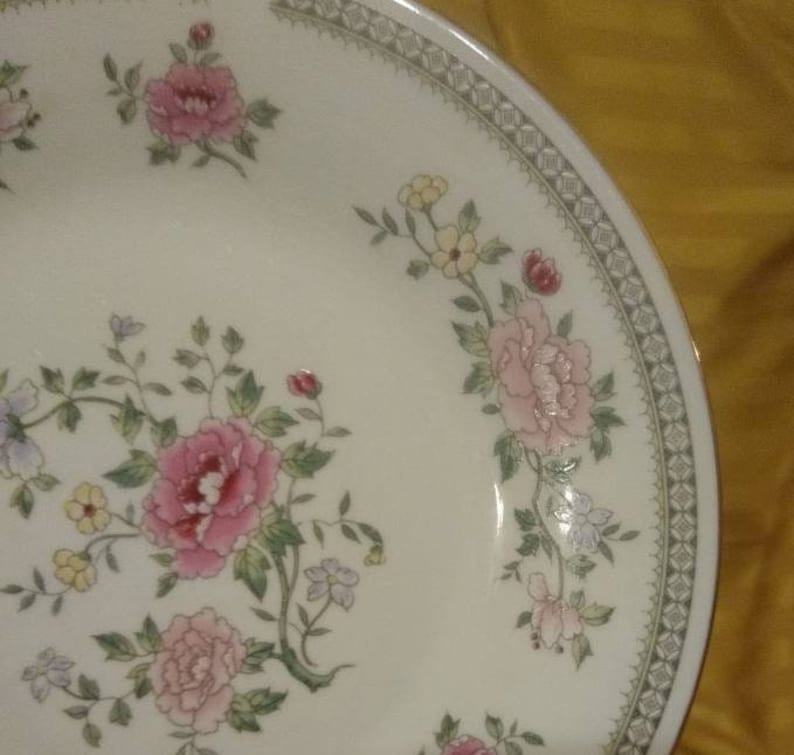 Trisa Fine China. Pattern: 1560. Red Roses, Green Trim. Various Pieces ...