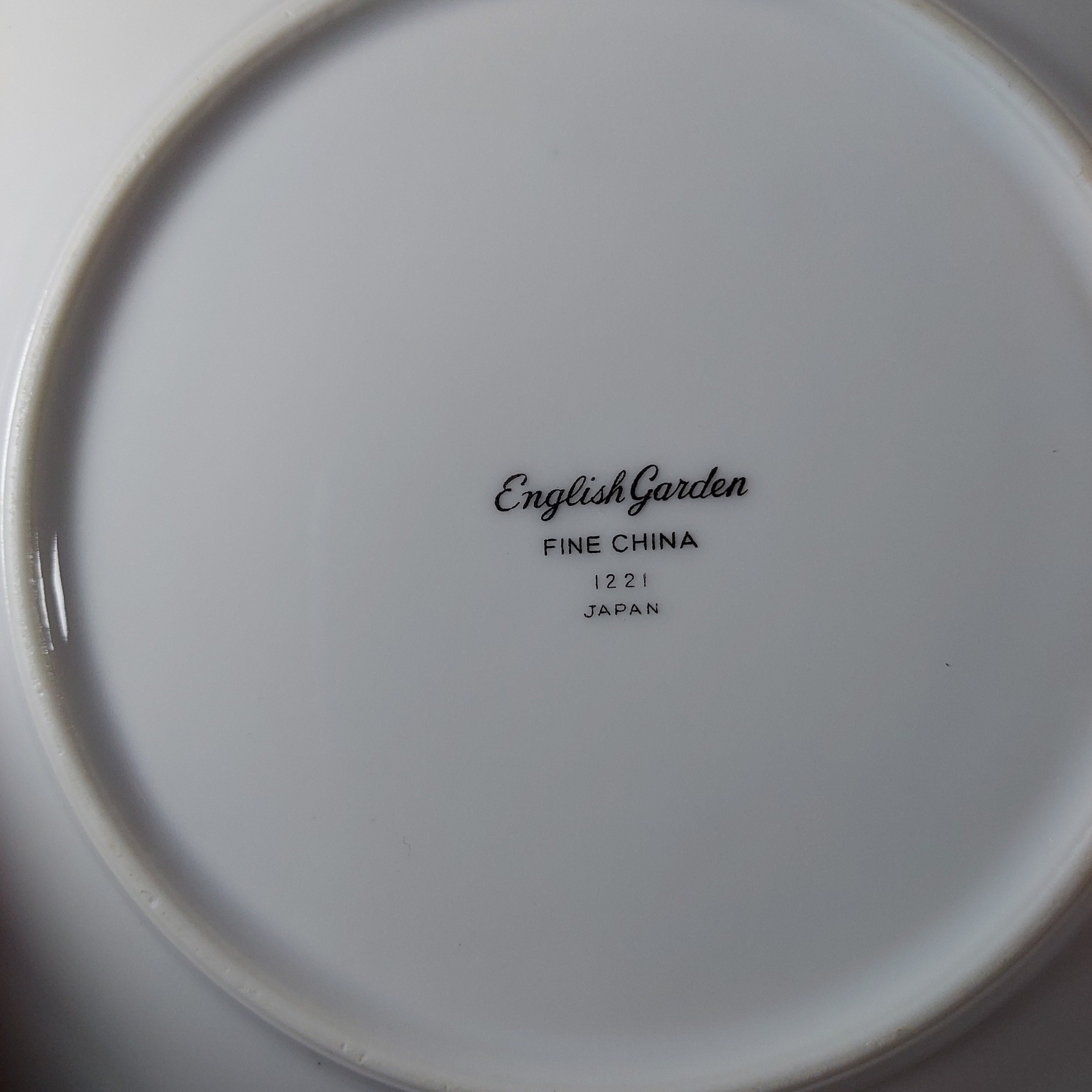Fine China of Japan. Pattern: English Garden - Etsy
