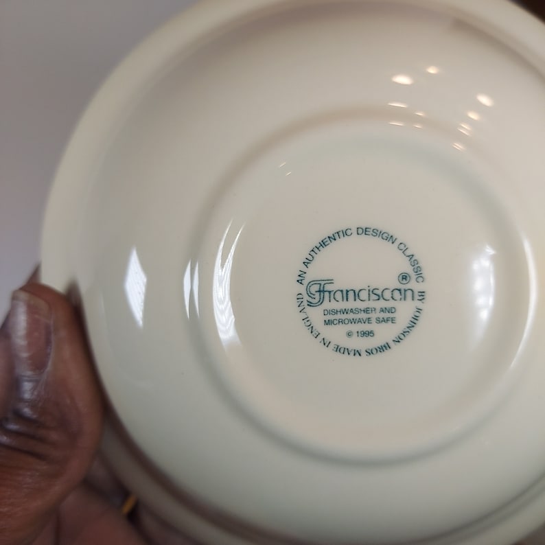 Franciscan Stoneware. England Backstamp. Pattern: Desert Rose. Various Pieces - Etsy