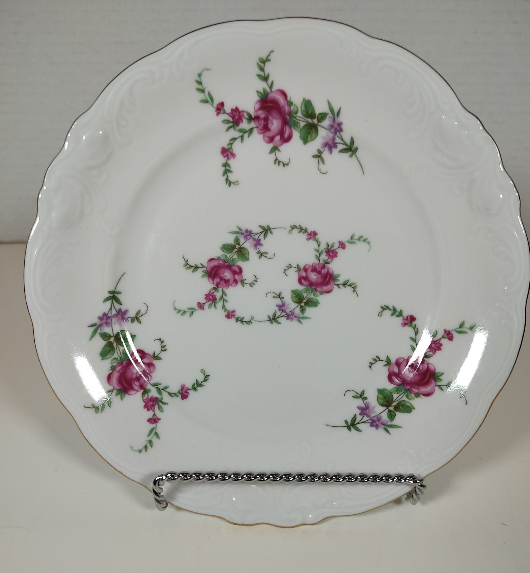 Wawel. Made in Poland. Pattern: Rose Garden. Various Pieces. - Etsy