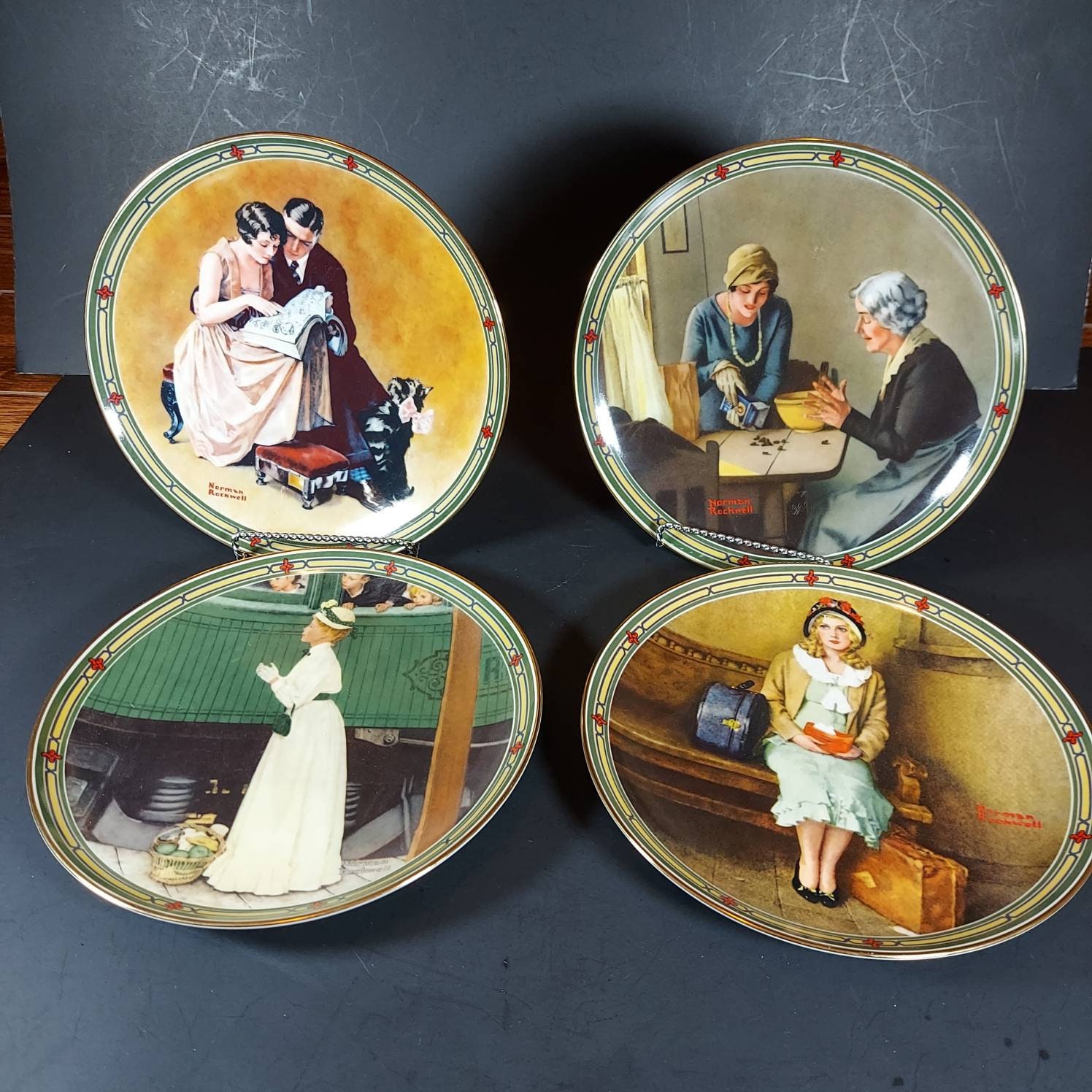 Norman Rockwell Decorative Plates