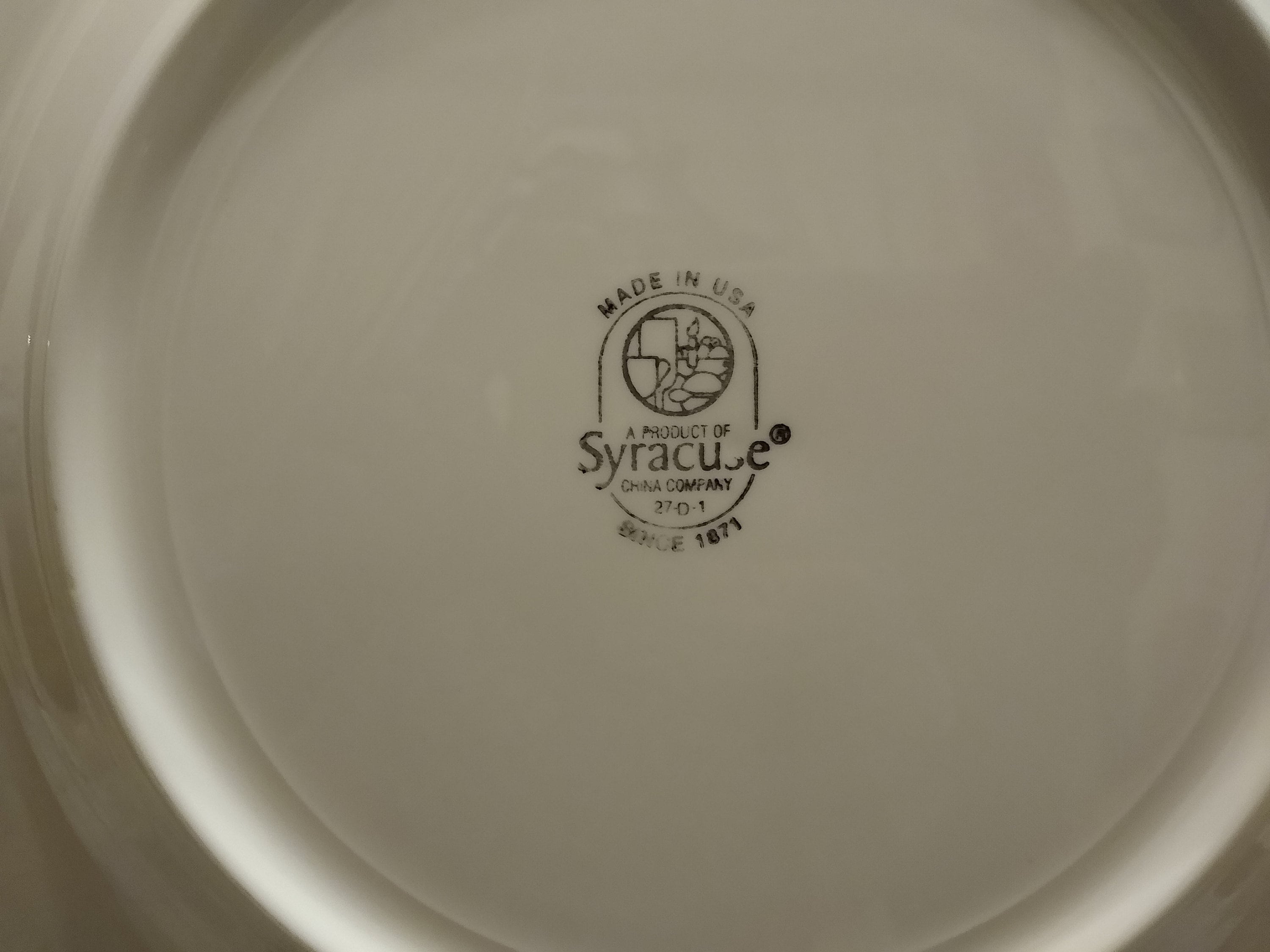 Syracuse China 2000 New Millennium Plate 12". - Etsy
