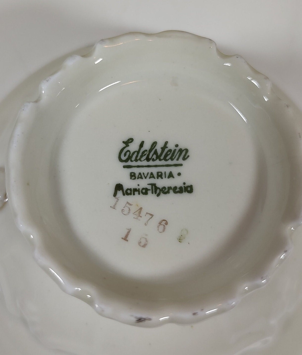 Edelstein Fine China. Bavaria. Shape: Maria Theresia Cream Floral. Cup ...
