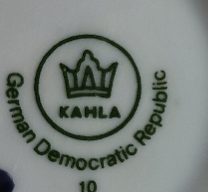 Kahla German Democratic Republic. Pattern: KHL21 (gold Trim). 3-piece Tea Set. - Etsy