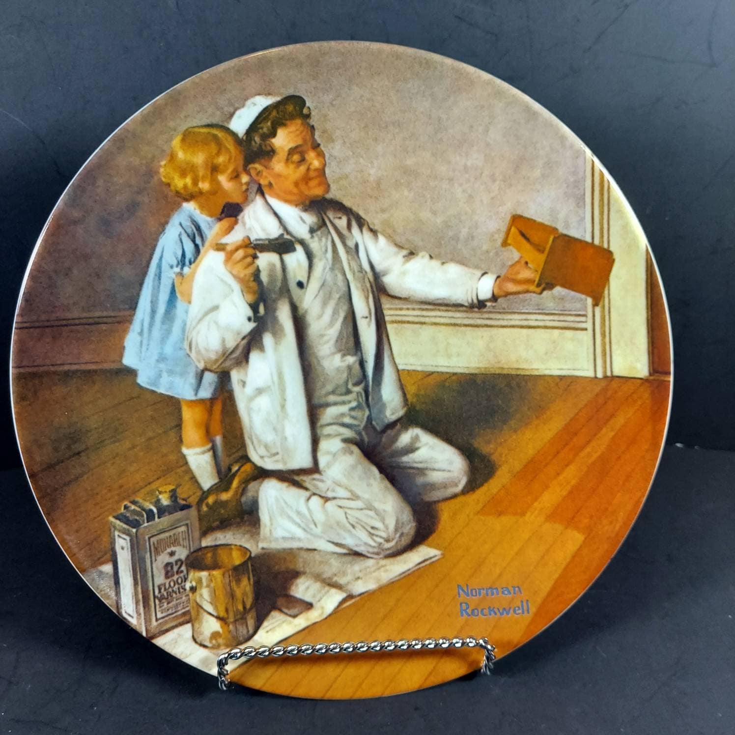 Norman Rockwell Heritage Collection Decorative Plates. Edwin M. Knowles ...