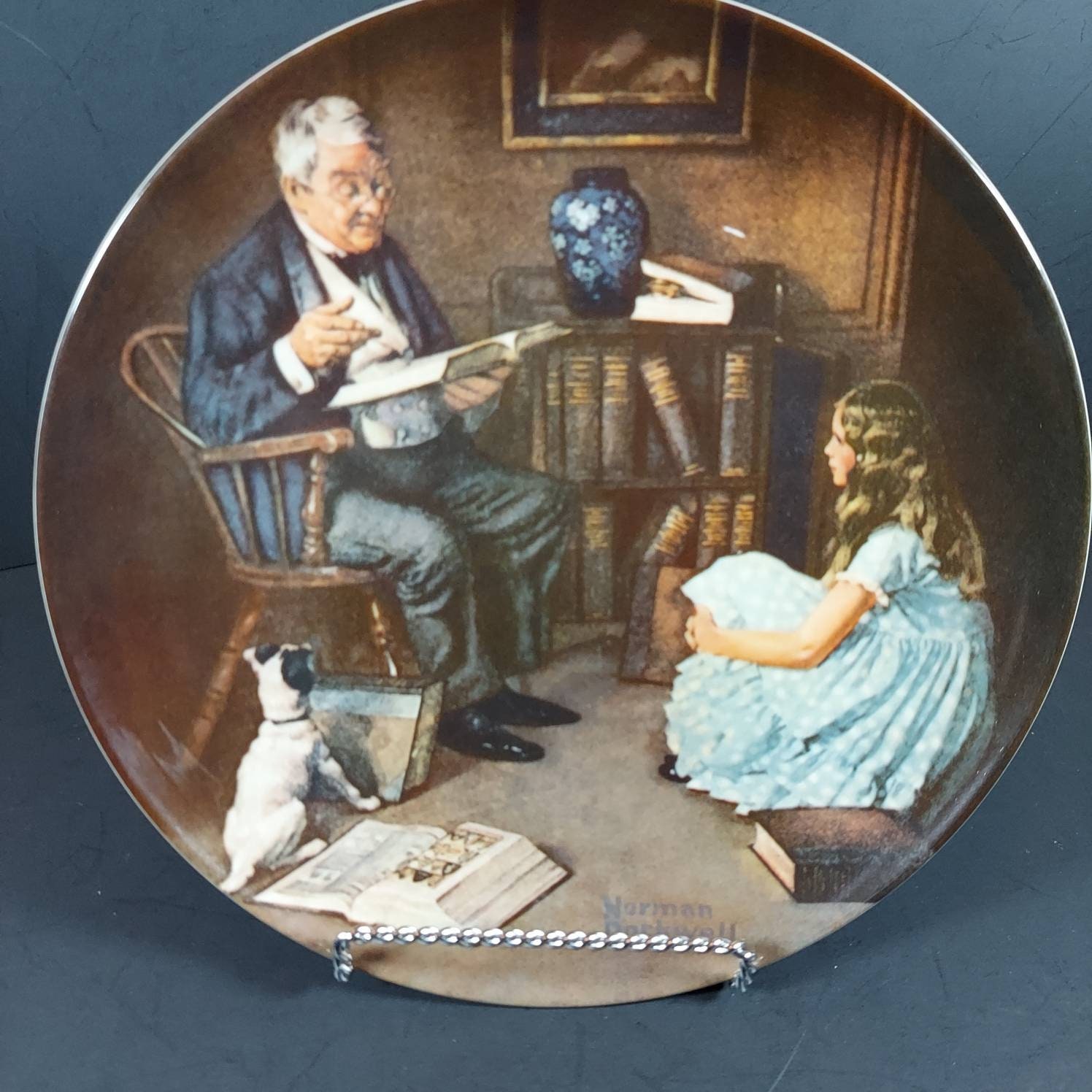 Norman Rockwell Heritage Collection Decorative Plates. Edwin M. Knowles ...