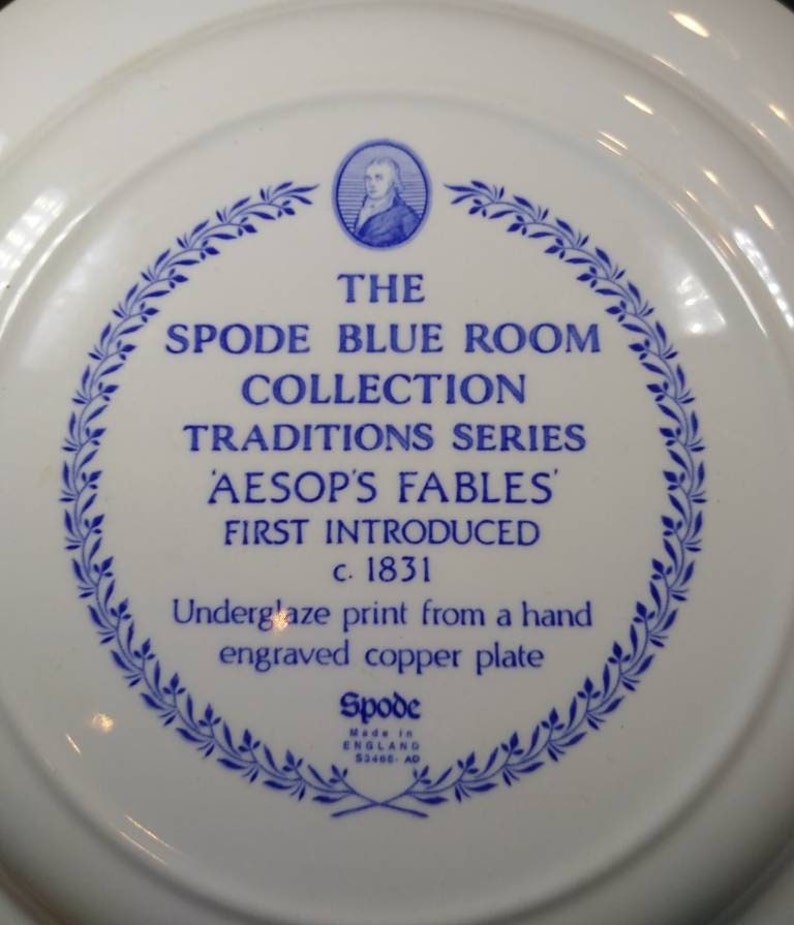 Copeland Spode Blue Room Collection Plates. Various Patterns. - Etsy