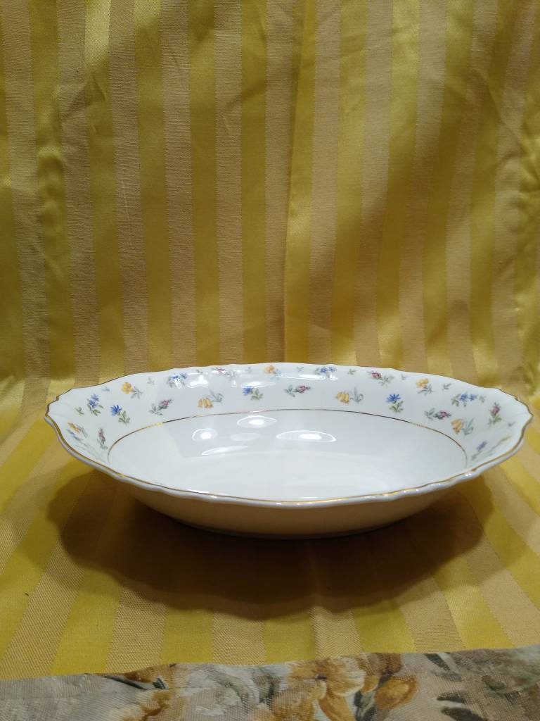 Federal Shape Syracuse China. Pattern: Suzanne. 6 Piece Place Settings ...