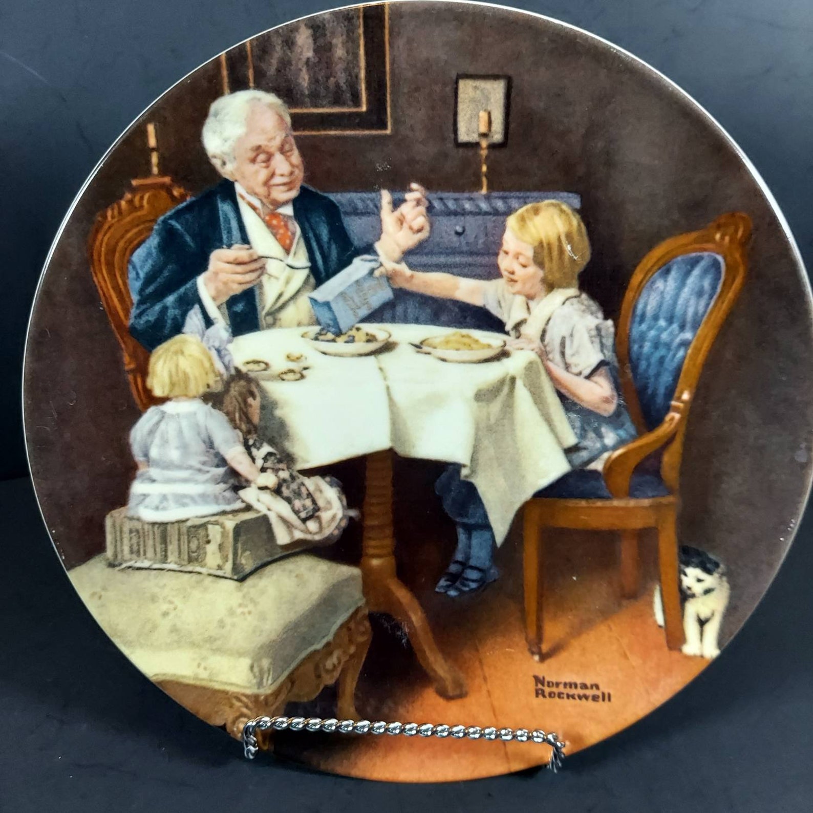 Norman Rockwell Heritage Collection Decorative Plates. Edwin M. Knowles ...