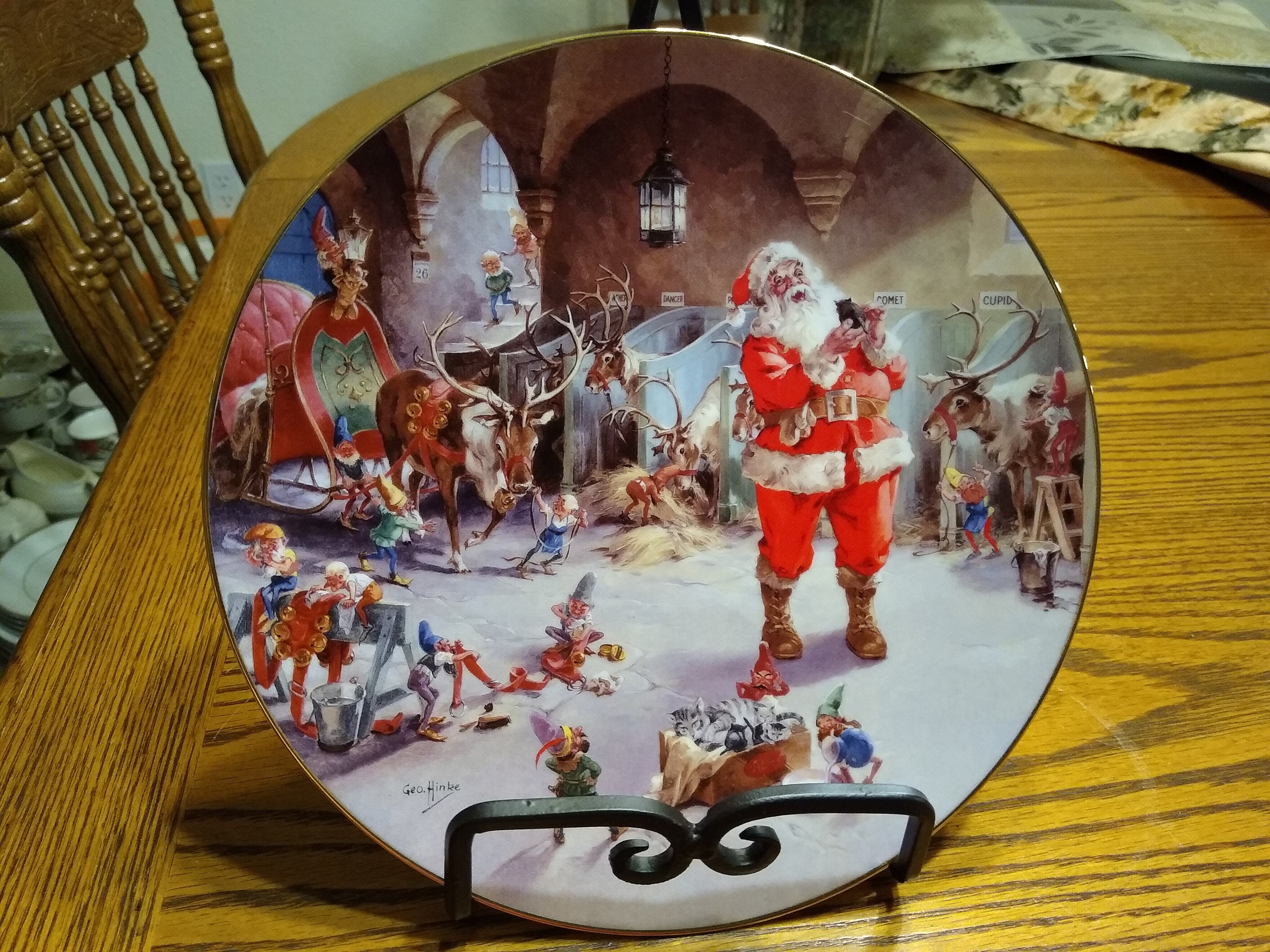 George Hinke - Classic American Santas Collection - Etsy