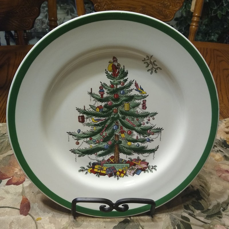 Christmas Tree Dinnerware Set - Etsy