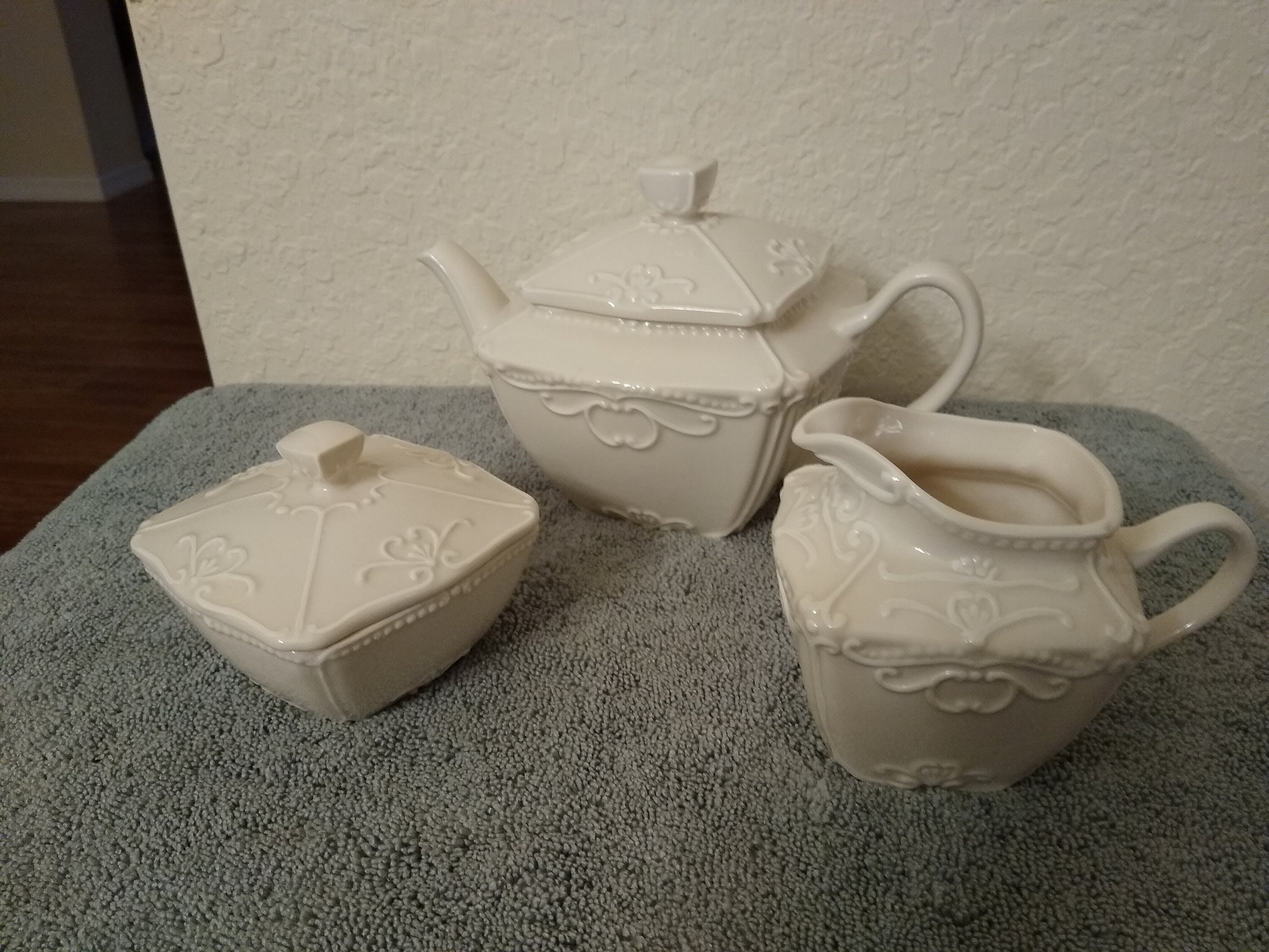 Paris Royal China Chantilly Tea Set - Etsy