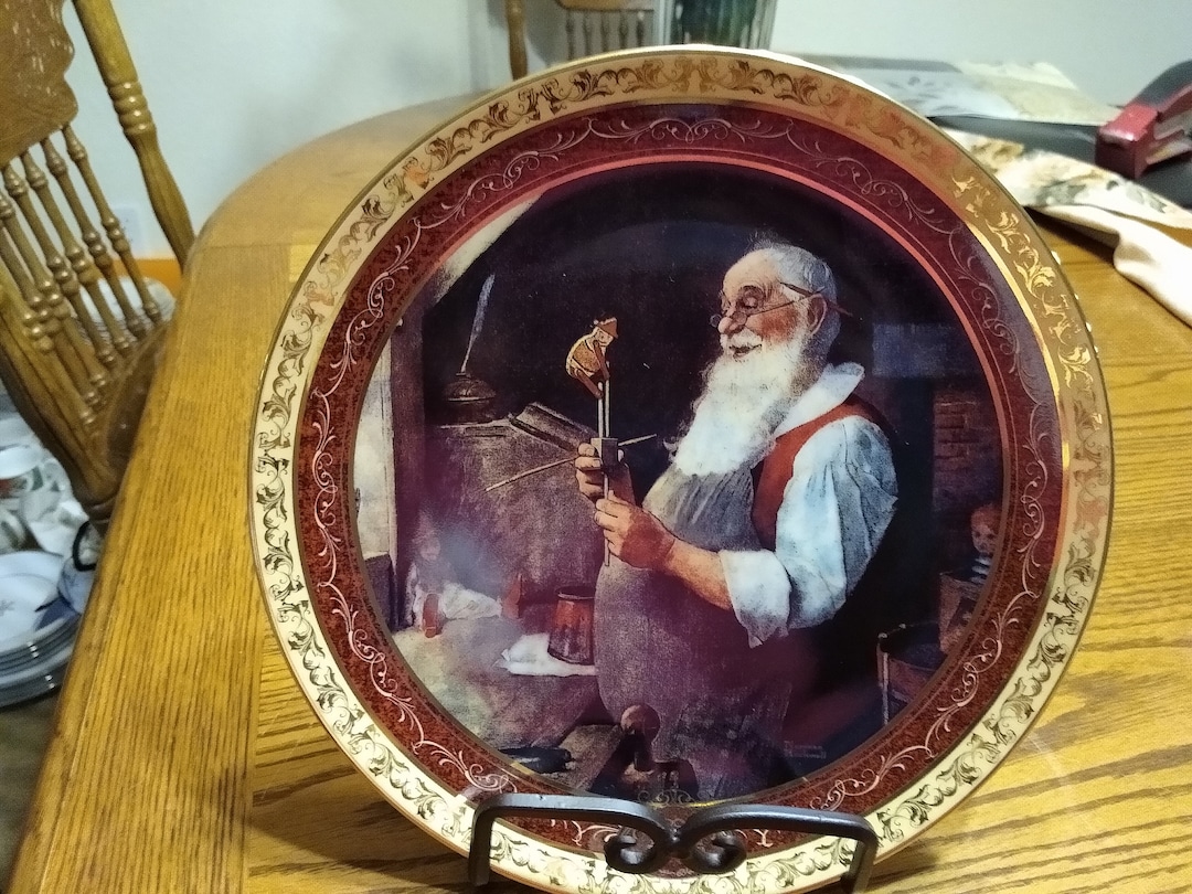 Normal Rockwell Christmas Memories Series. 2000 and 2001 Plates - Etsy