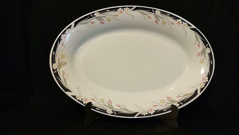 Crown Ming Fine China. Jian Shiang. Pattern: Michelle. - Etsy