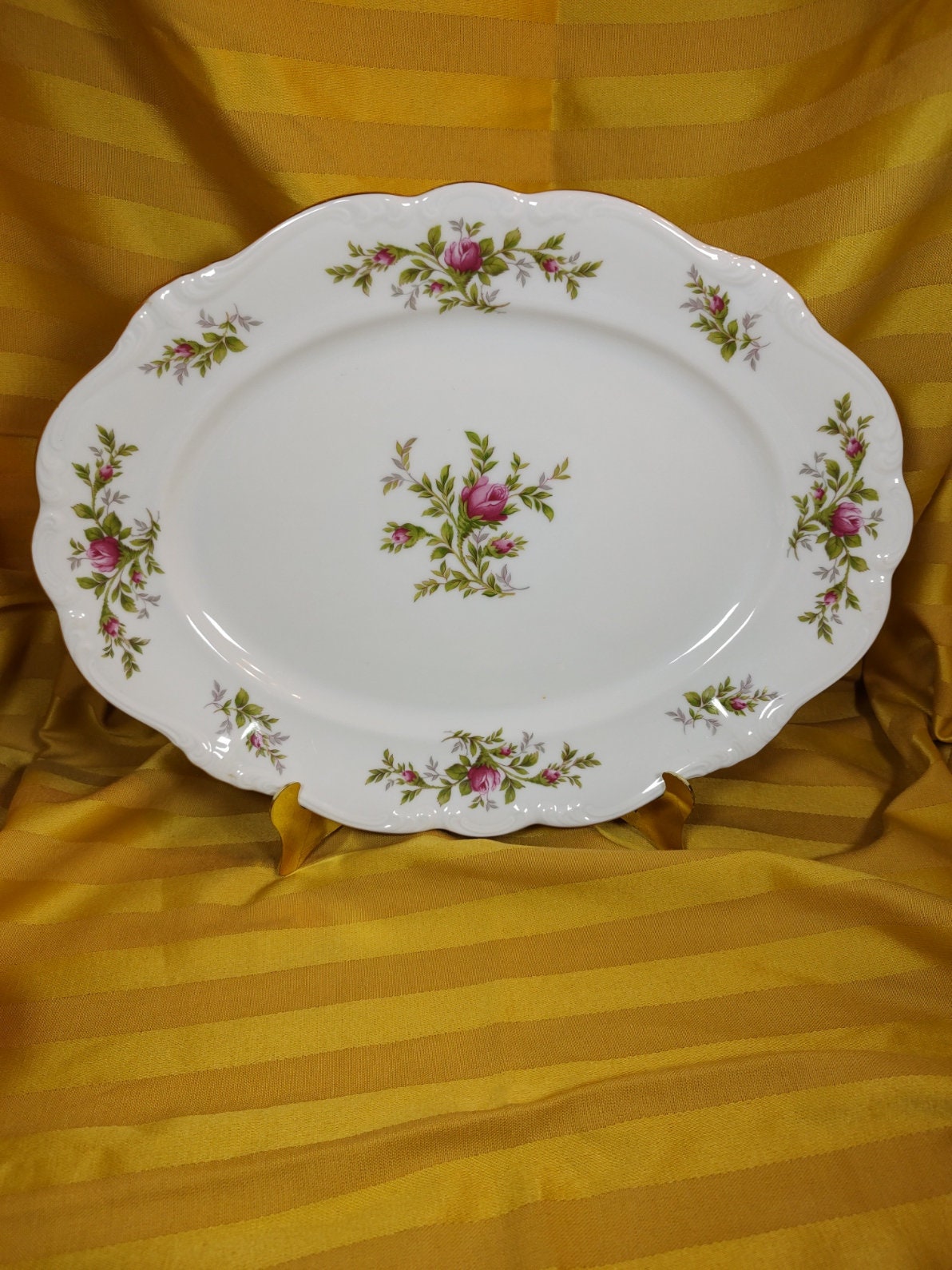 Johann Haviland Bavaria. Pattern: Moss Rose. 7-piece Place Setting and ...