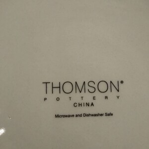 Thomson Pottery China. Pattern: Birdhouse. - Etsy