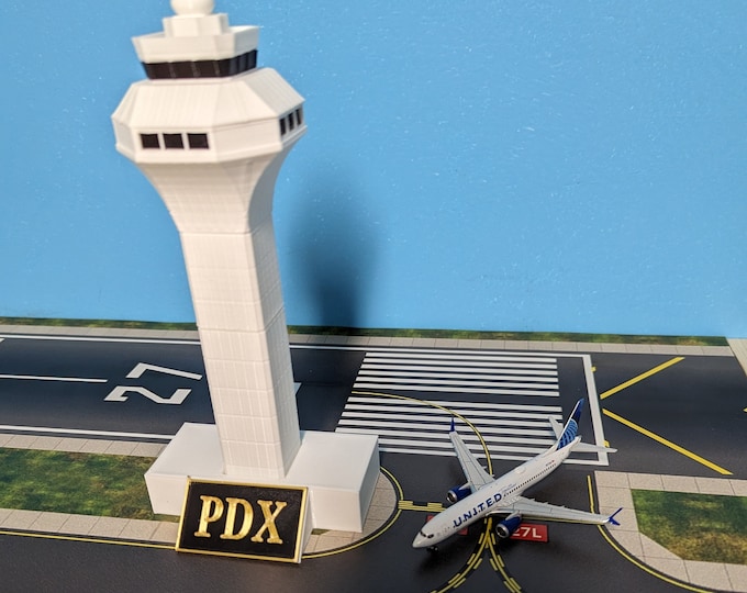 1:400 Scale PDX Air Traffic Control (ATC) Tower - Portland ...
