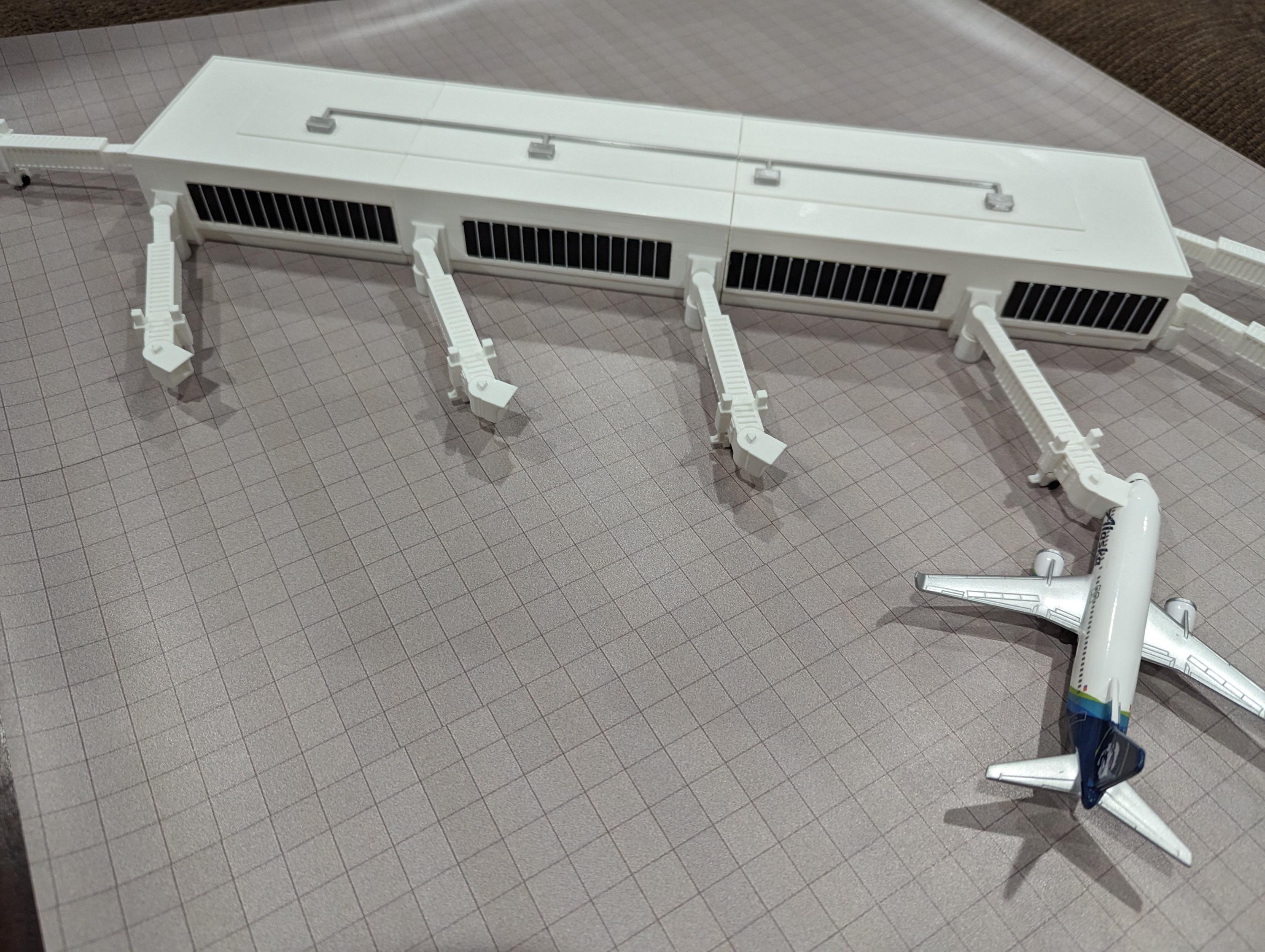 Terminal With 7 Gates for Daron Toy Jets - Etsy