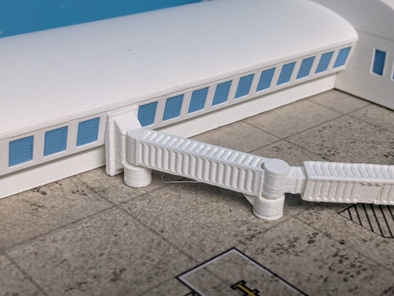 1:400 Jet Bridge Extension 5-pack 3d Printed - Etsy Australia