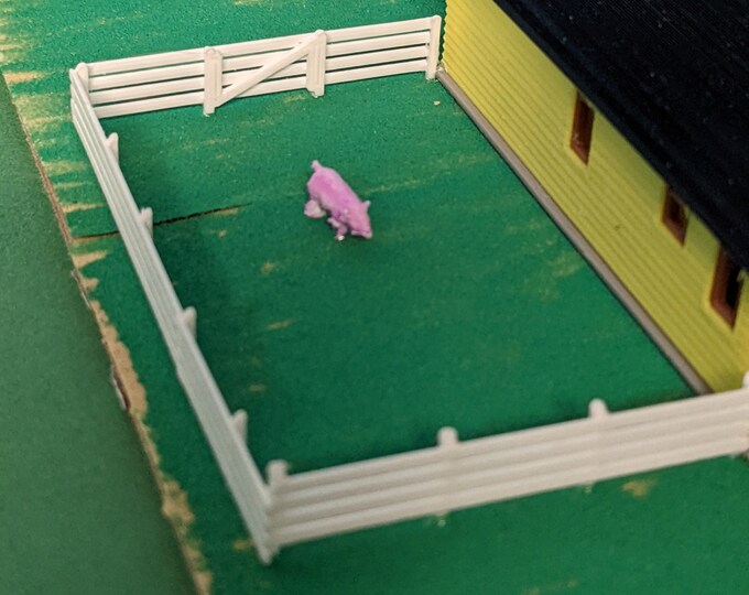 N Scale Farm Set - Etsy