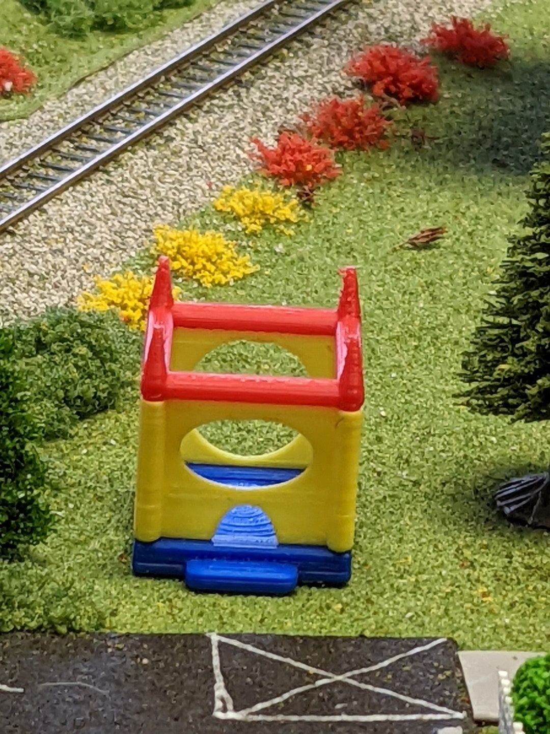 N Scale Bounce House 3d Printed - Etsy
