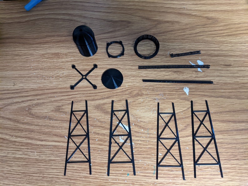 N Scale Water Tower Kit 3d Printed | Etsy