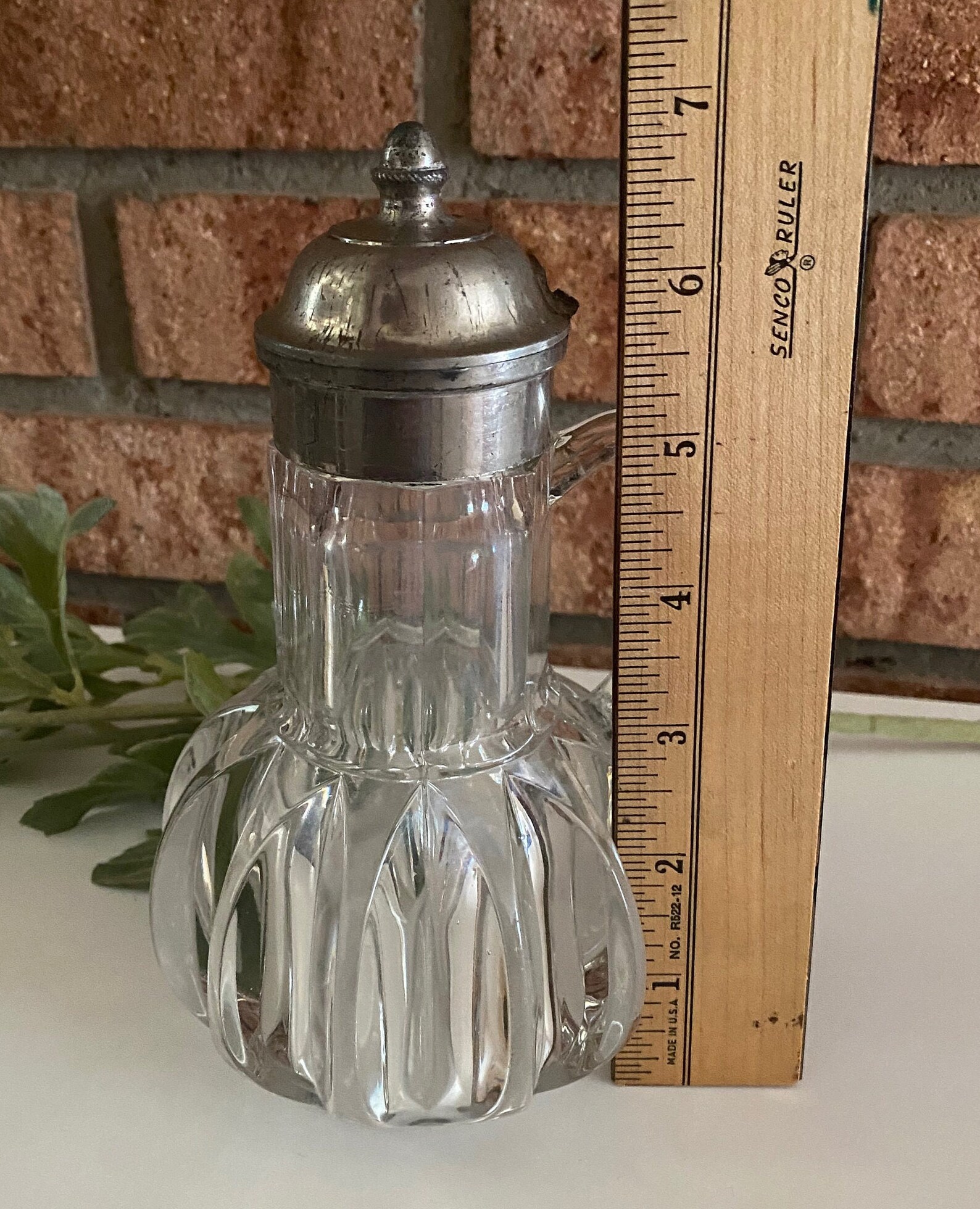 EAPG Cordova OMN by O'hara Glass Company Syrup / Molasses Can With Lid - Etsy