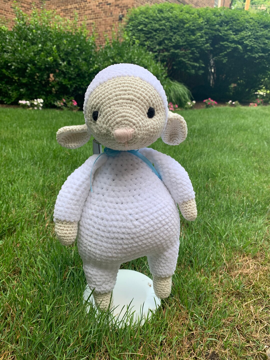 Bo the Little Lamb Crochet Plushie - Etsy