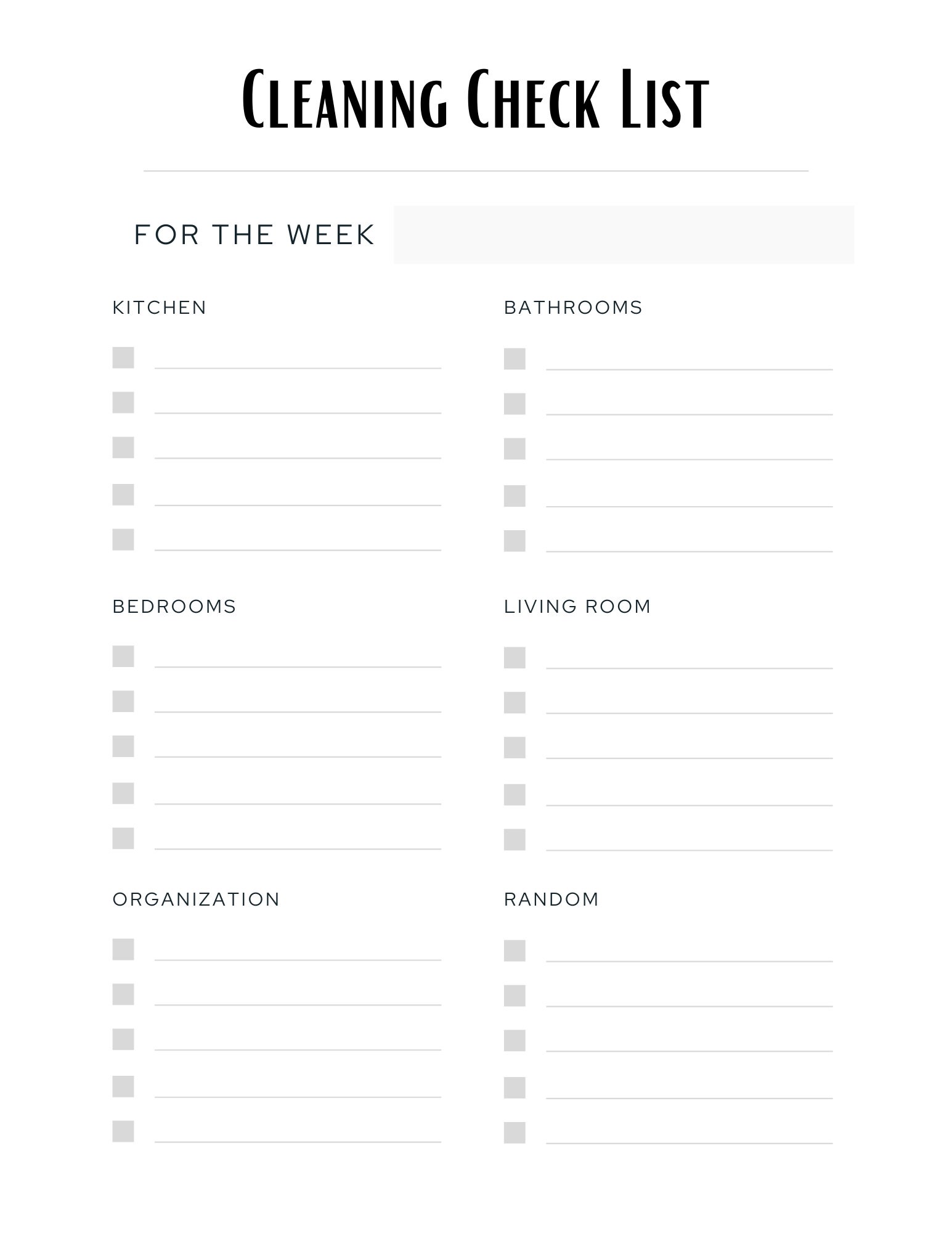 Home Cleaning & Maintenance Trackers/schedule Bundle - Printable, PDF ...