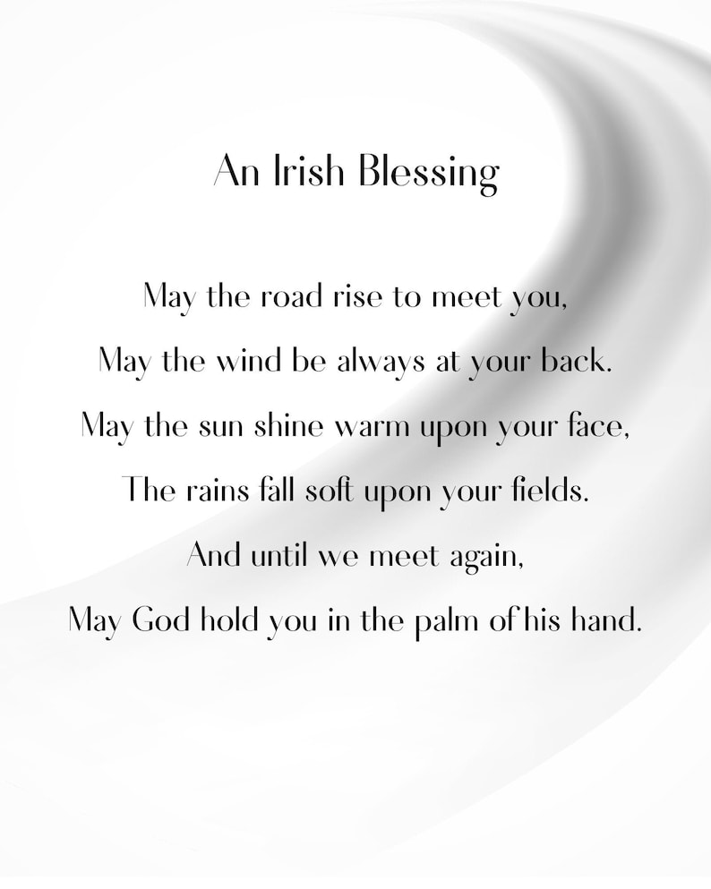 Art Irish Blessing, Digital Download - Etsy
