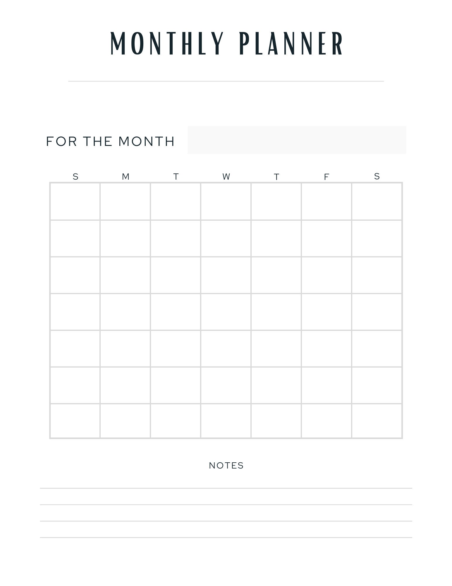 Printable Planner and Organizer Bundle - PDF, Instant Download - Etsy