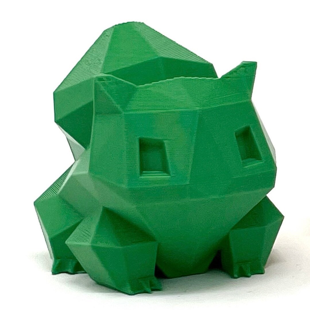 Bulbasaur Low Poly 3D Print - Etsy