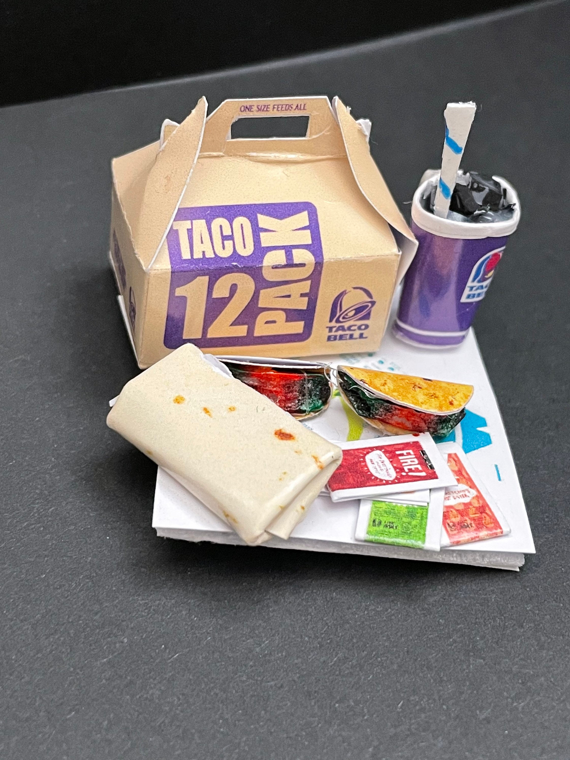 Miniature Taco Bell Meal | Etsy