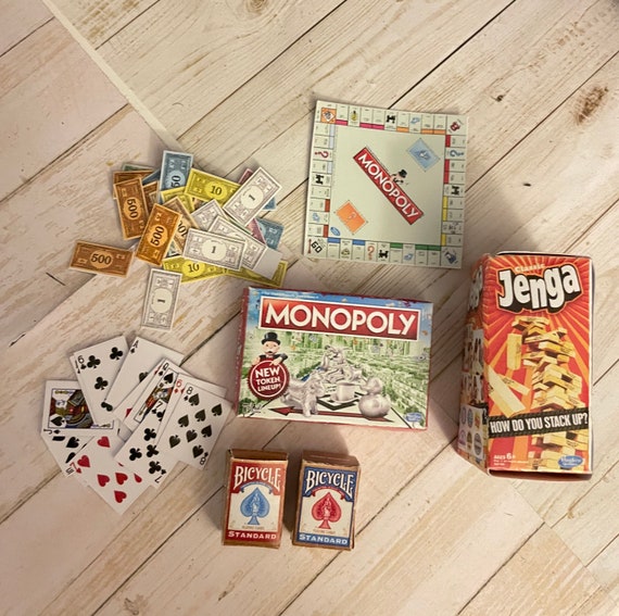 Miniature Game Night Bundle - Etsy