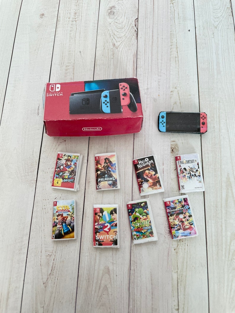 Miniature Nintendo Game - Etsy