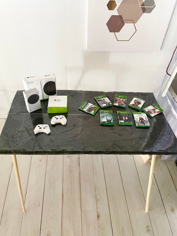 Miniature Xbox Game Console & Games - Etsy