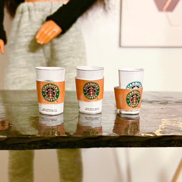 Miniature Starbucks - Etsy