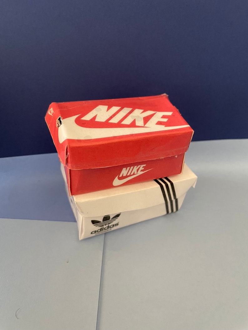 Miniature Nike and Adidas Shoe Boxes - Etsy