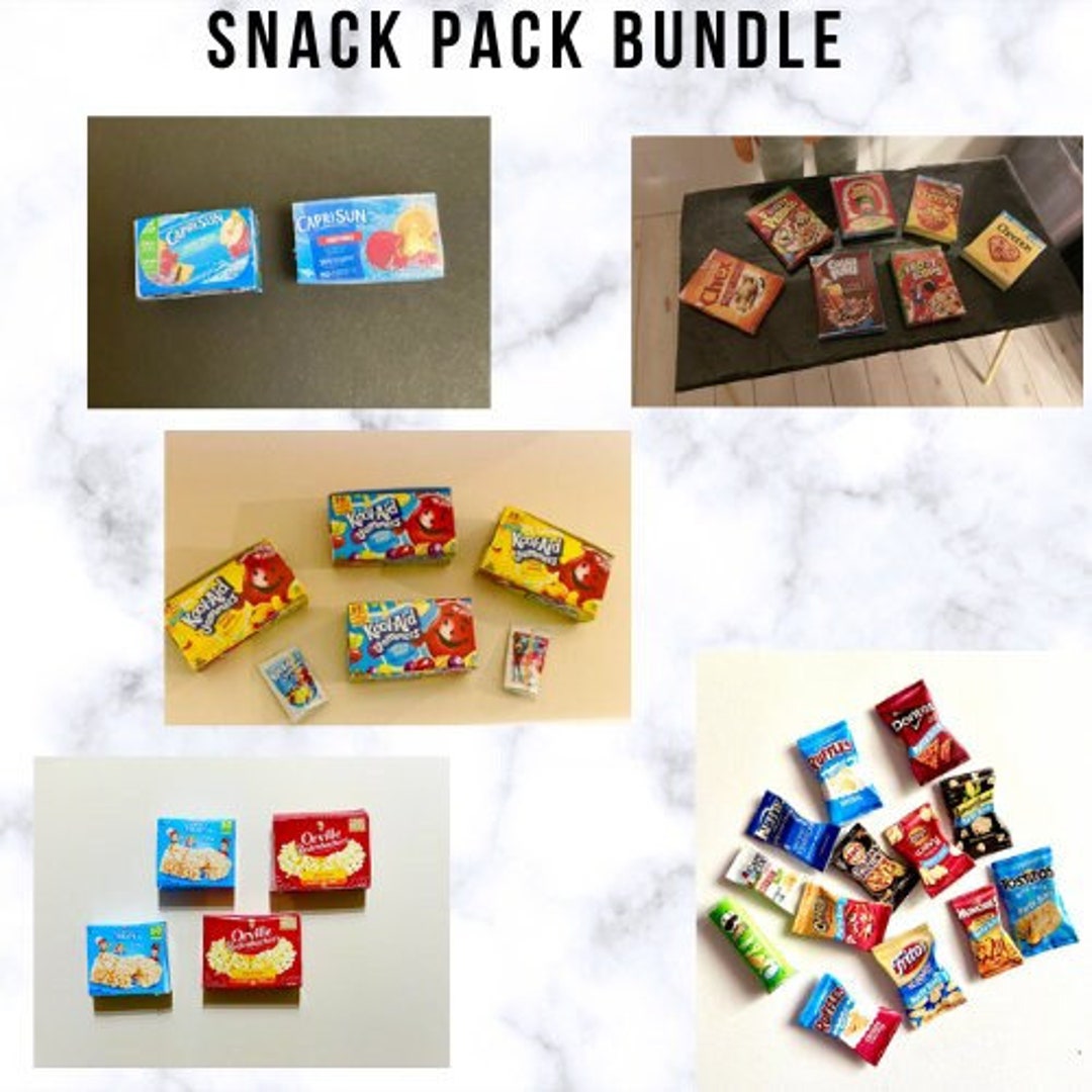 Miniature Snack Pack Bundle - Etsy