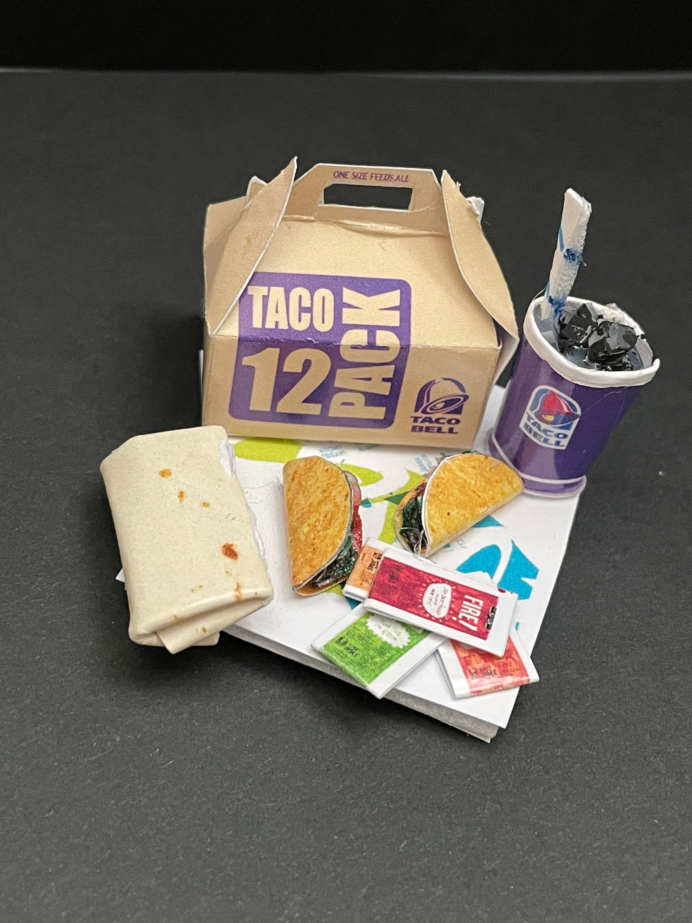 Miniature Taco Bell Meal - Etsy