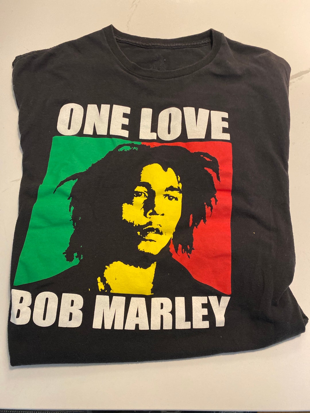 Bob Marley - One Love T-shirt - Etsy